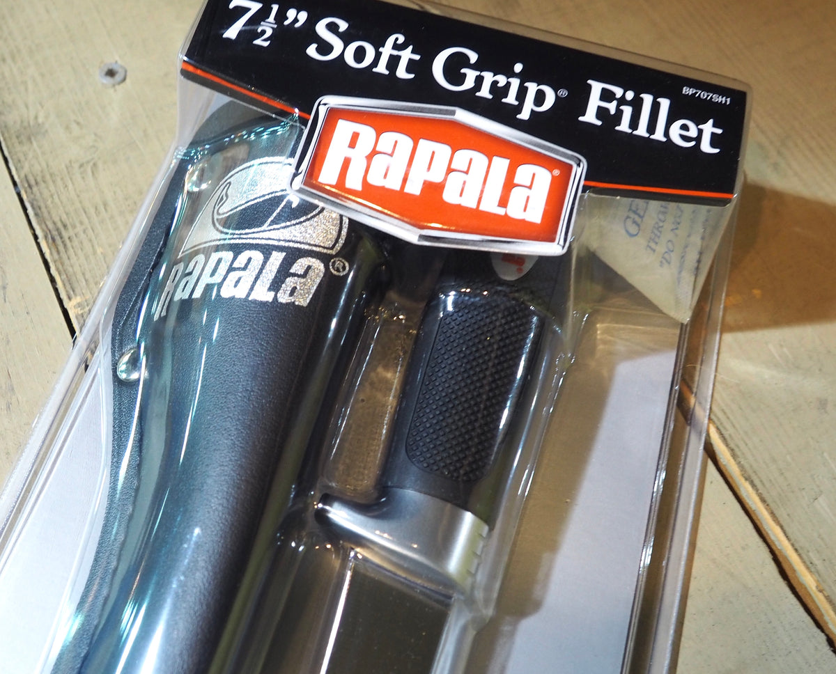 Rapala 7 1/2" Soft Grip Fillet Knife — Fin & Feather